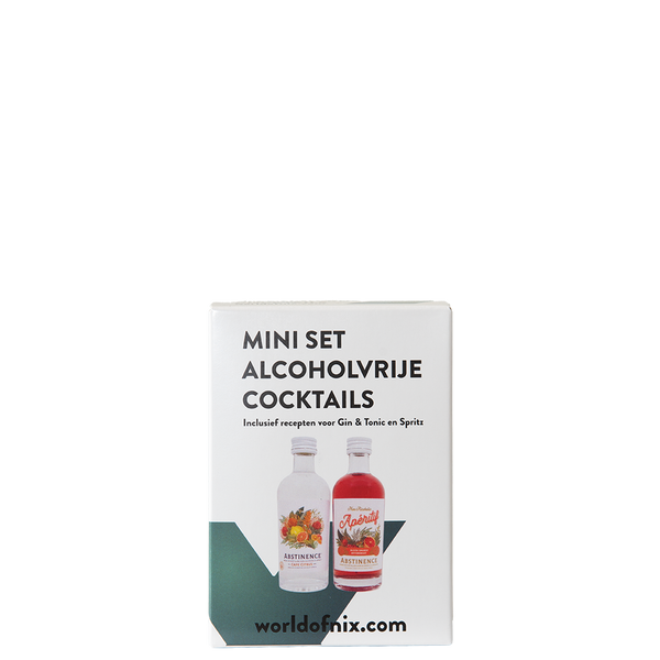 Alcoholvrije mini cocktail bar - Complete set | World of NIX