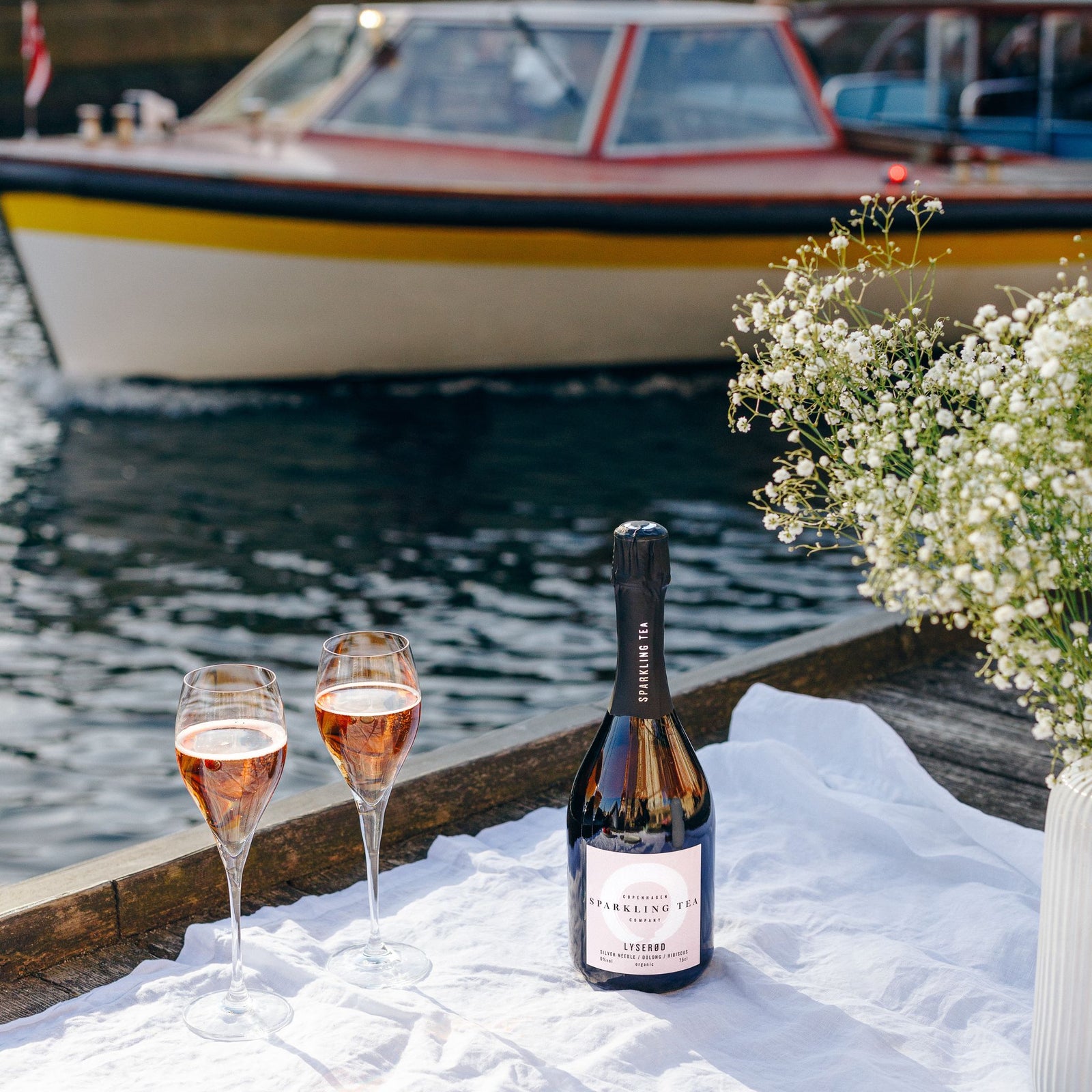 Copenhagen Sparkling Tea Lýserød - Luxe sparkling tea – World of NIX