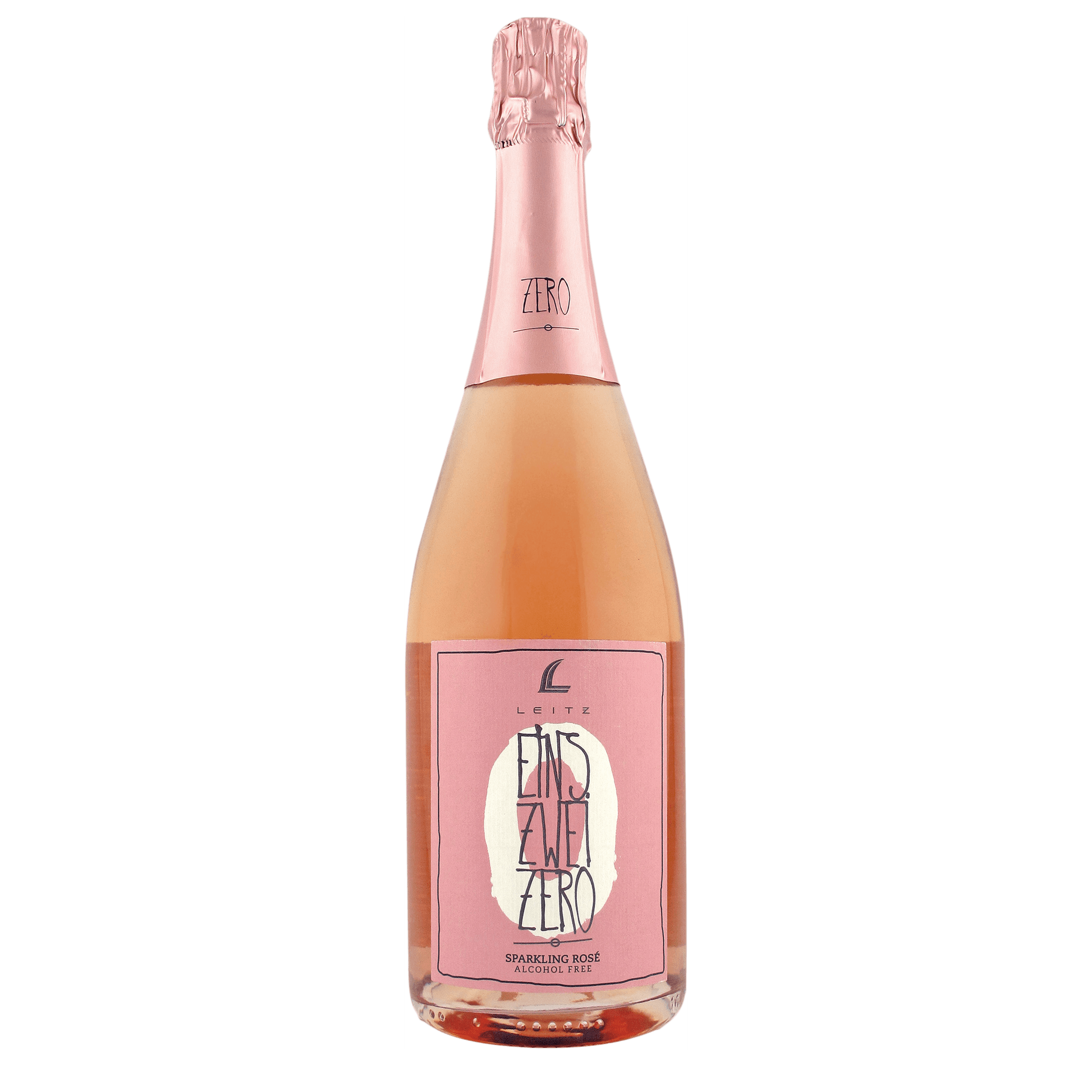 Leitz Eins Zwei Zero Rosé Sparkling - Alcoholvrije rosé – World of NIX