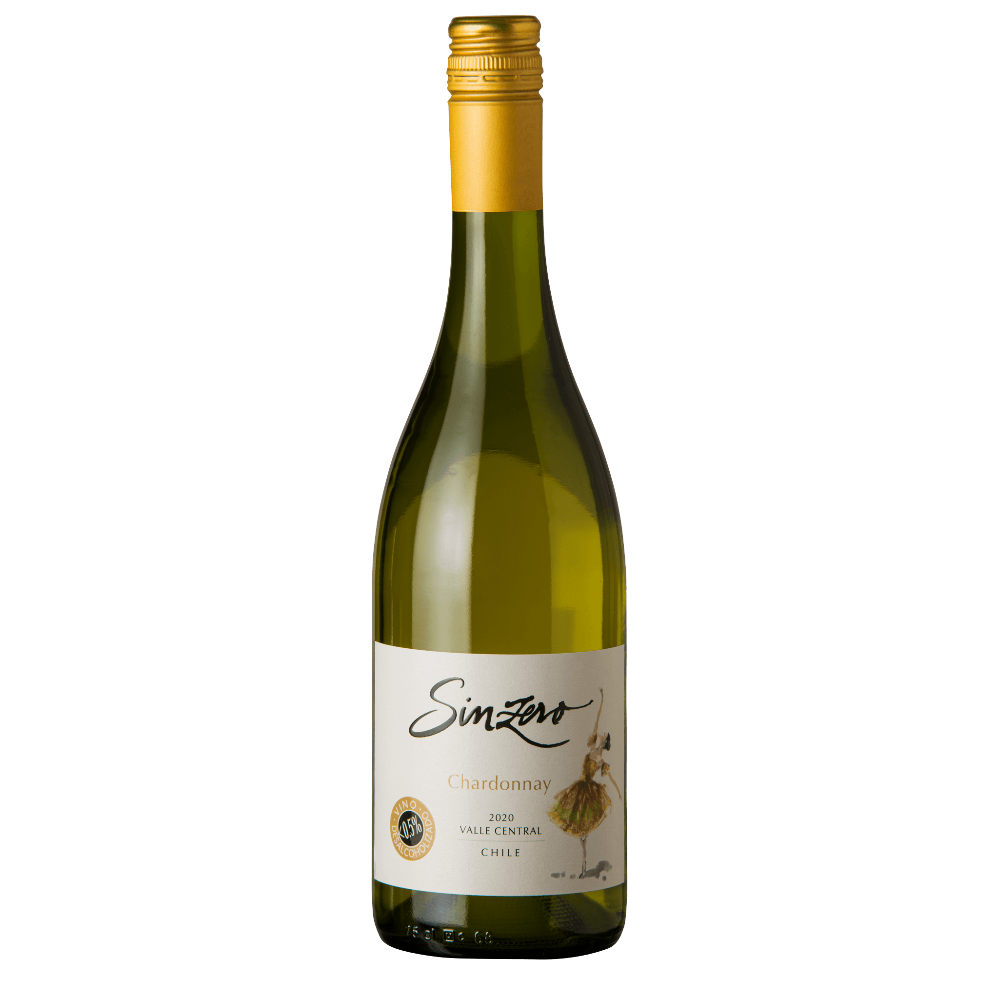 Alcoholvrije witte Wijn - Sinzero Chardonnay – World of NIX